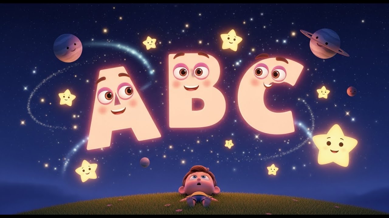ABC Stars in the Night Sky 🌙 | Learn ABC for Kids | Fun Preschool ...