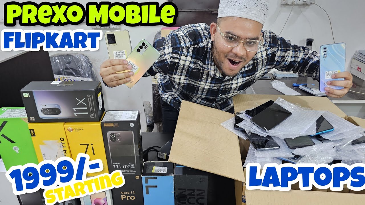 Flipkart Prexo Mobiles Karol Bagh Market || Laptop 5G Phones Box To Box ...