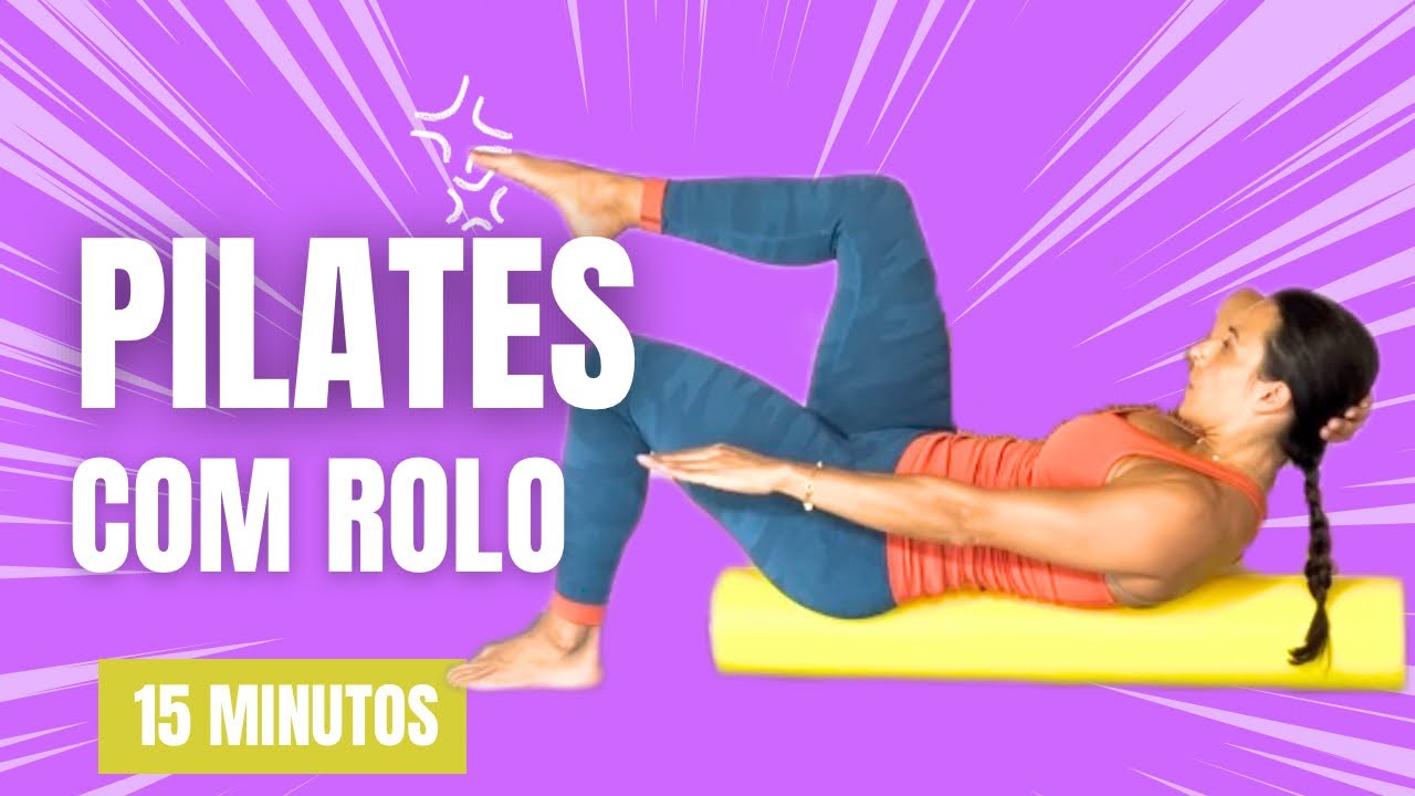 PILATES: aula completa com ROLO | Carolina NOW #pilates #core - YouTube