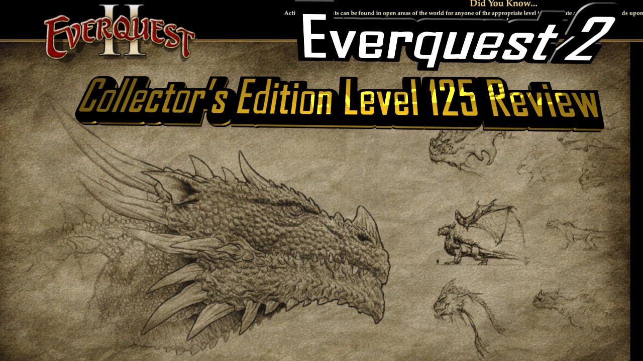 Everquest 2 Collector's Edition Level 125 Boost Guide - YouTube
