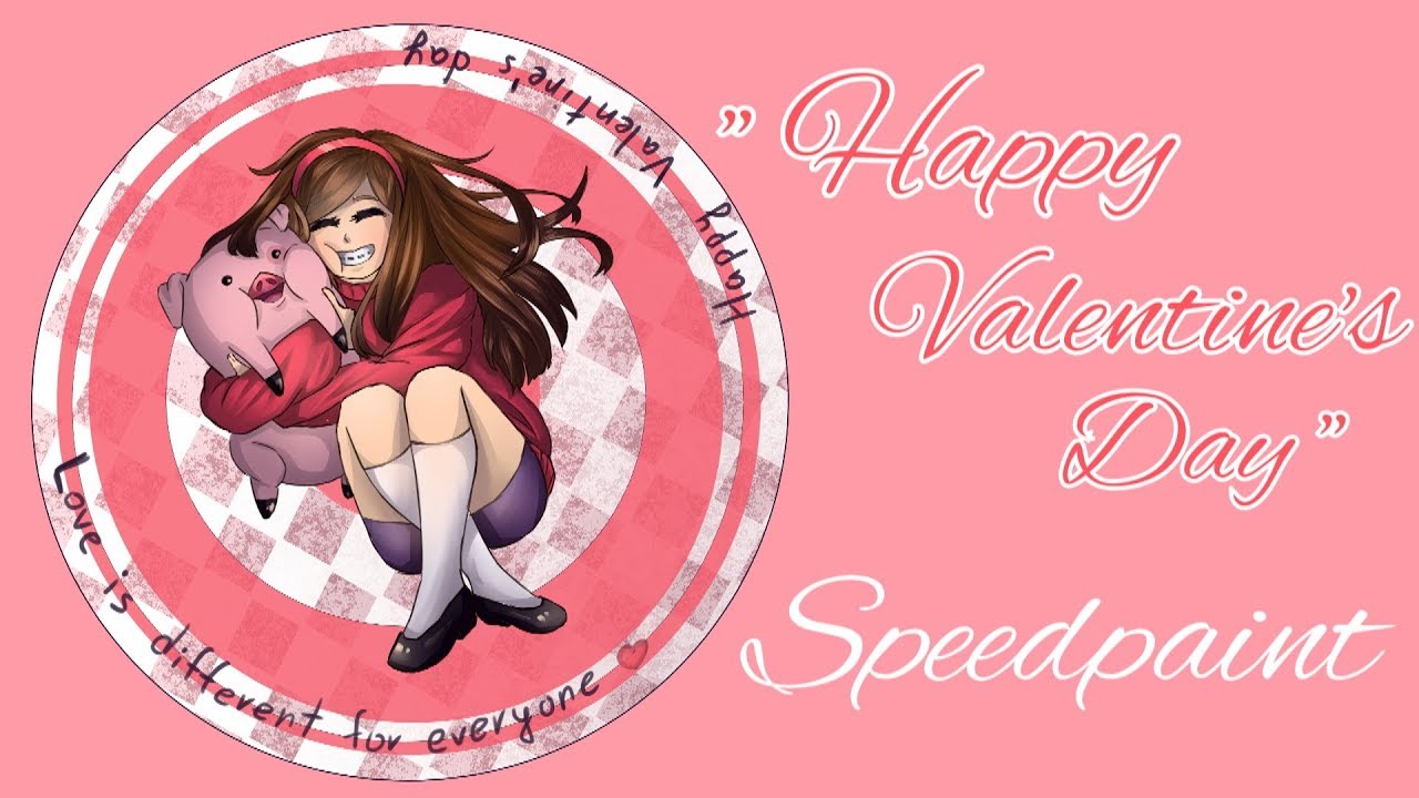 Gravity Falls: Happy Valentine's day [Speedpaint] - YouTube