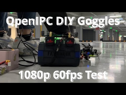 OpenIPC FPV #26 DIY FPV Goggles 1080p Test - YouTube