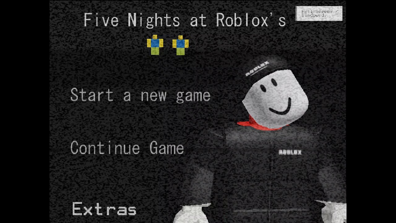 Five Nights at Roblox's - Night 6 Complete - YouTube