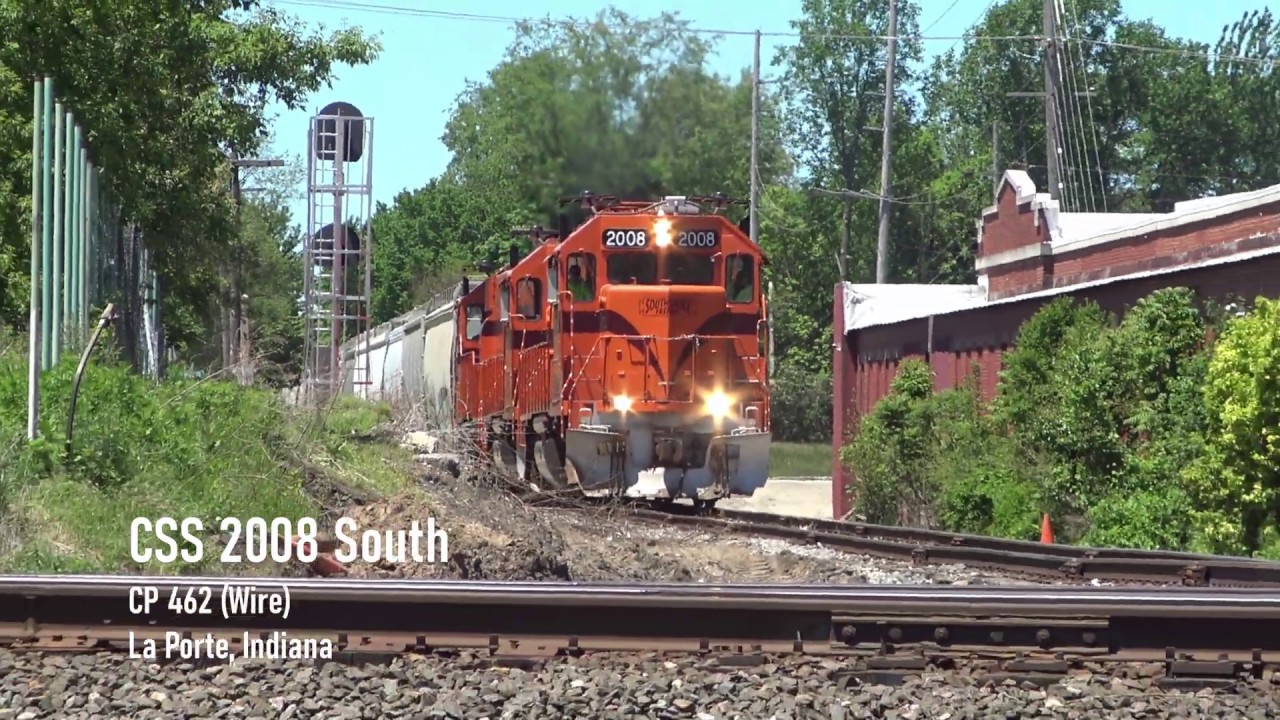 Northern Indiana Trains, May 31, 2020. - YouTube
