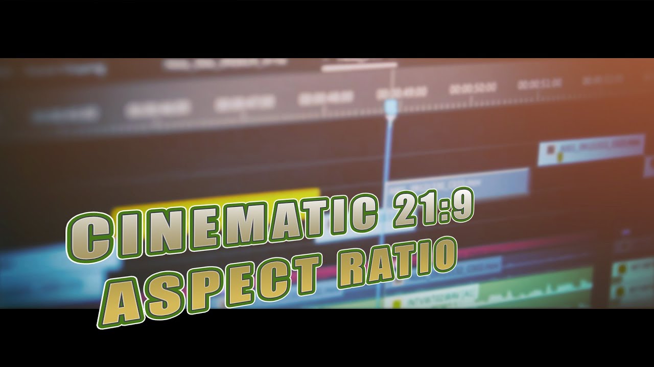How to Create The Cinematic 21:9 Aspect Ratio Tutorial || Adobe ...