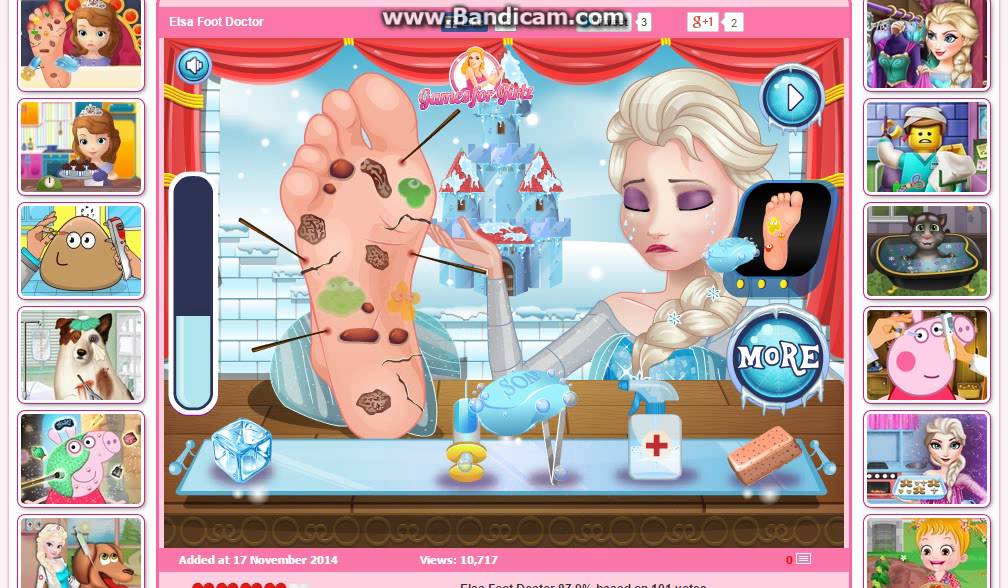 Elsa Foot Doctor - YouTube