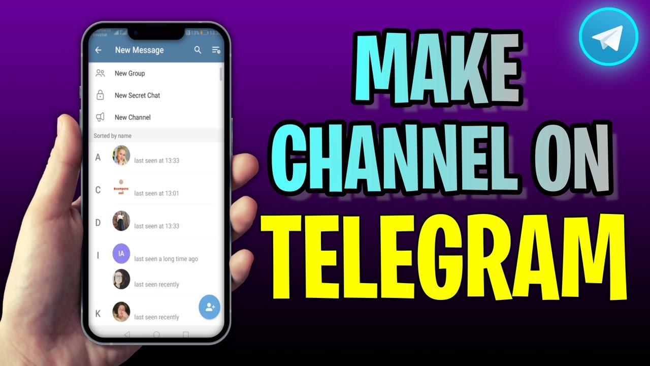 How To Make CHANNEL On Telegram (2023 Update!) - YouTube