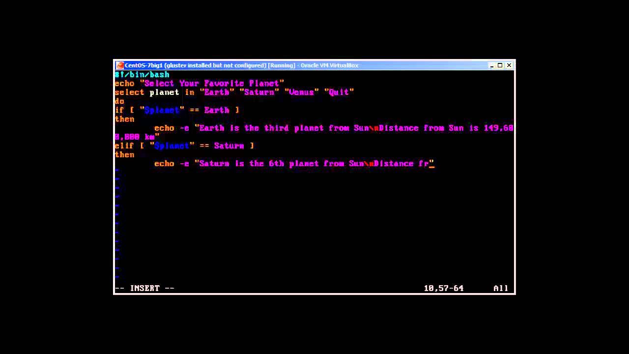 Bash Scripting Part -X Bash Menu with Select - YouTube