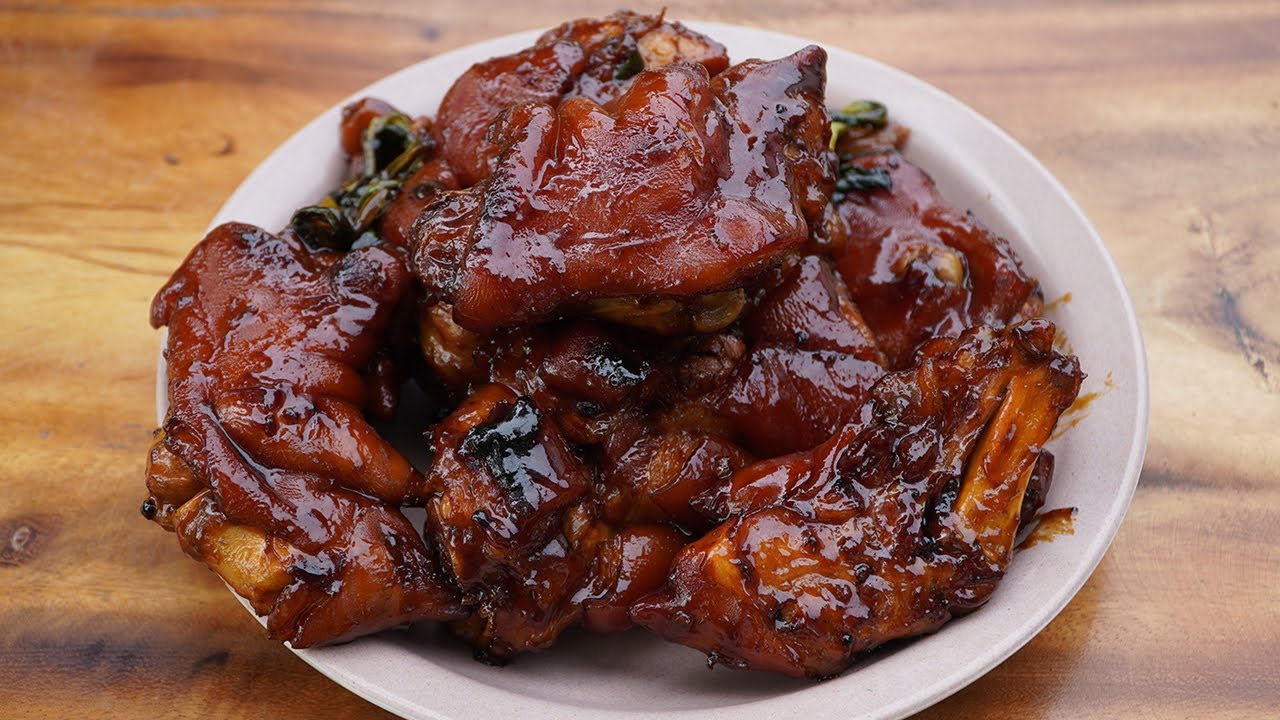 Delicious Pig Feet Recipe / Kdeb Cooking - YouTube