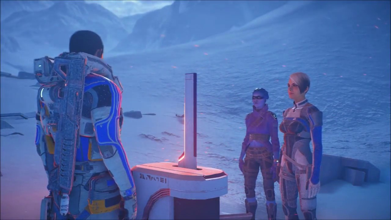 Mass Effect: Andromeda - Cora Harper: Asari Ark Part1 - YouTube