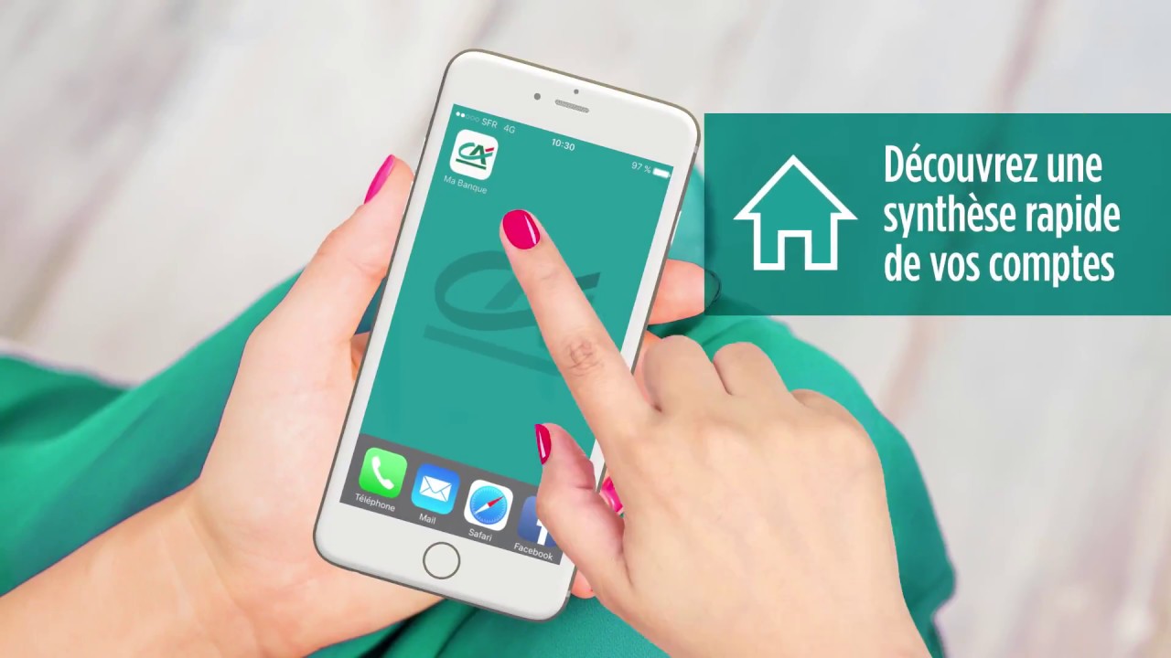 Découvrez une synthèse de vos comptes avec l'application Ma Banque ...