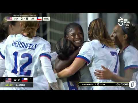 #GolesP11 Estados Unidos 5-0 Chile Amistoso Internacional Femenino 28-01-2026