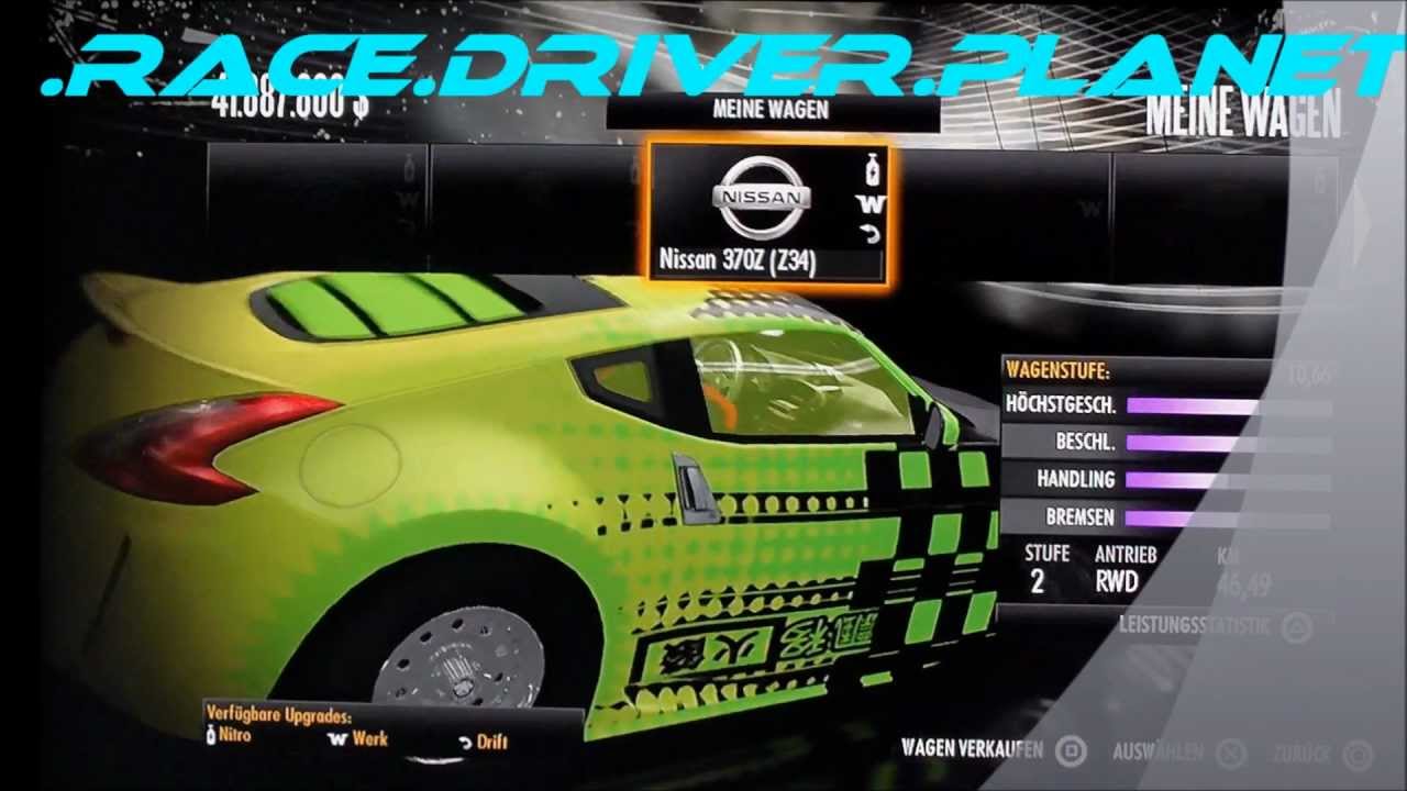 NfS Shift Customized Garage on RaceDriverPlanet - Pt. 1 - YouTube