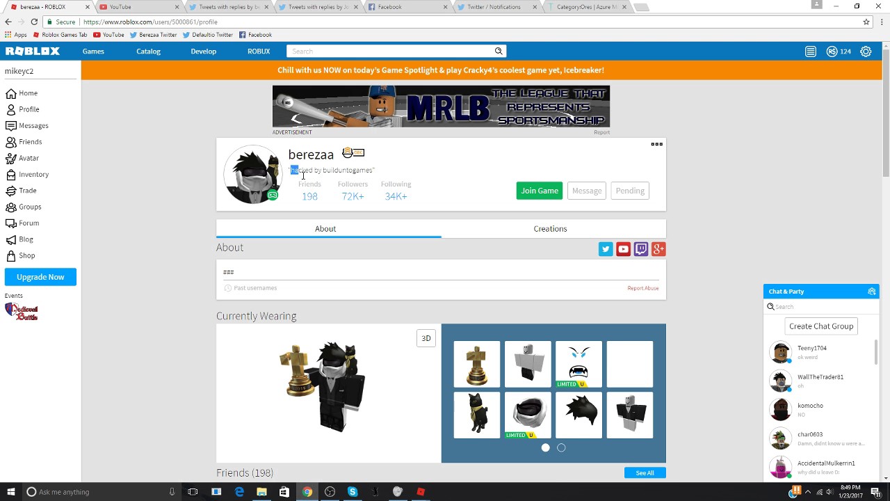 Roblox MEETING BEREZAA...Wait.....This is weird - YouTube