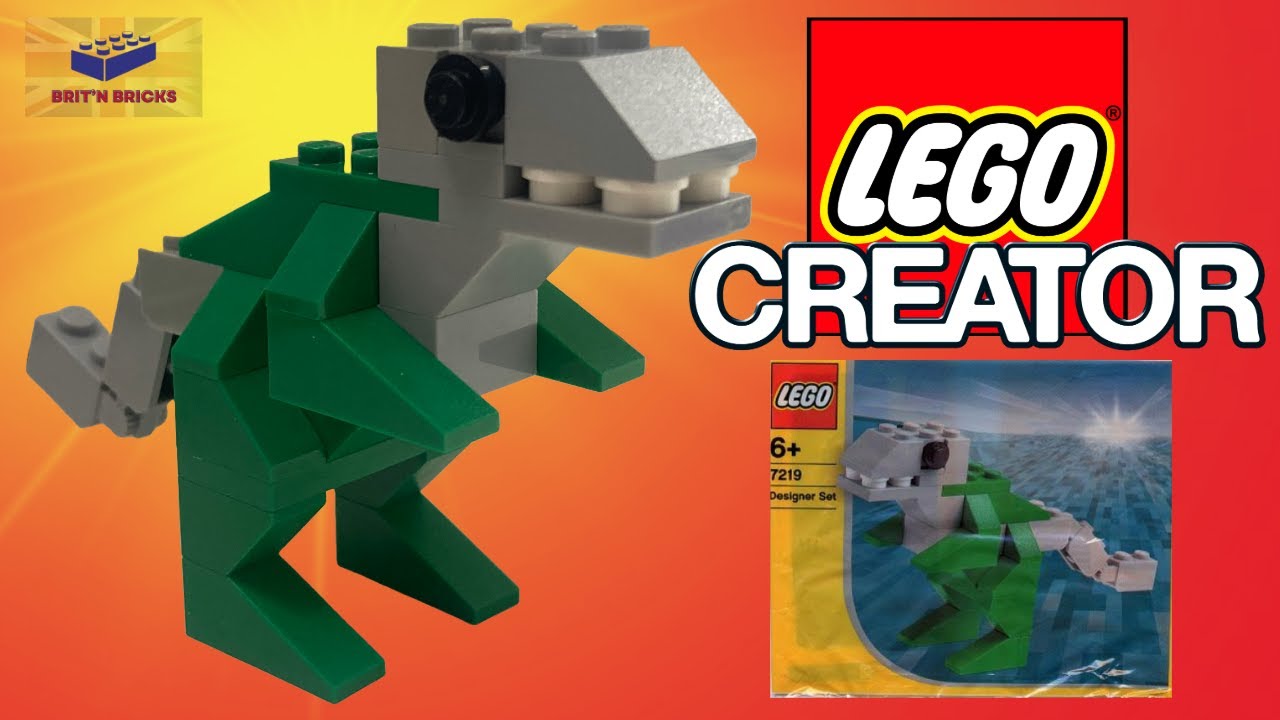 LEGO Creator - Designer set - SET 7219 - (2004) Dinosaur - Build and ...