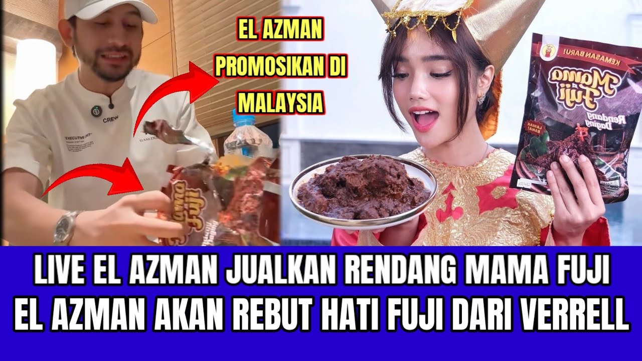 Live EL Azman Jualkan Rendang Mama Fuji EL Azman Akan Rebut Hati Fuji ...
