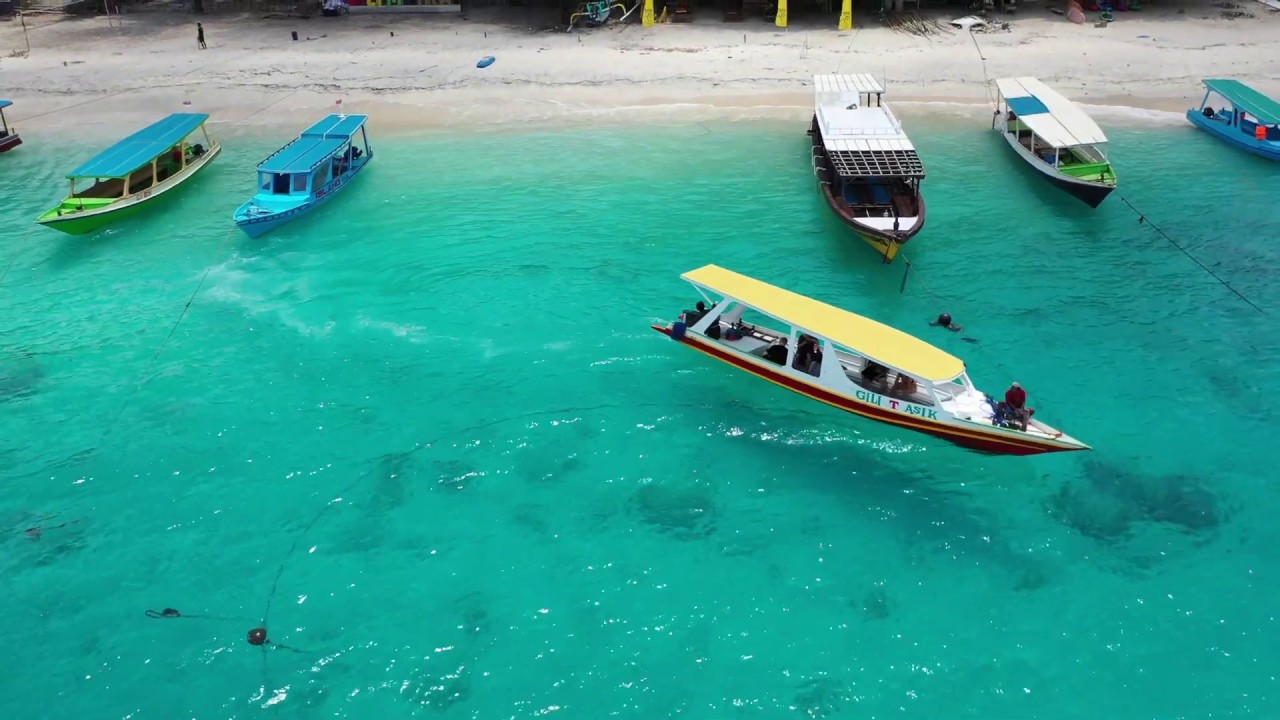 Gili Trawangan "Gili T" - The Best Island Ever?! || ++ Cinematic Aerial ...