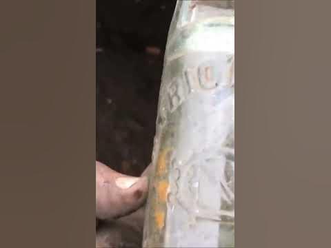 nofreo di neo innerleven codd bottle found bottle digging pumpherston edinburgh scotland - YouTube