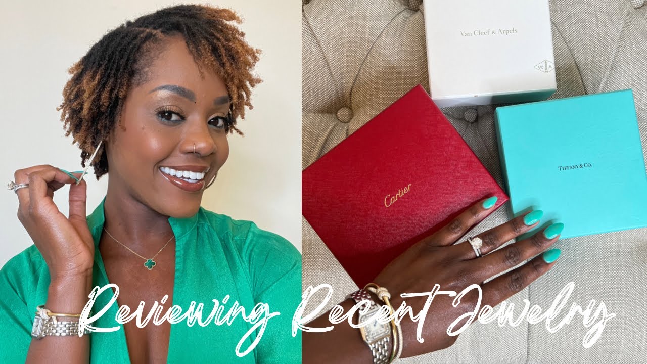 REVIEWING MY LAST 4 FINE JEWELRY PURCHASES & JEWELRY WISHLIST UPDATE ...