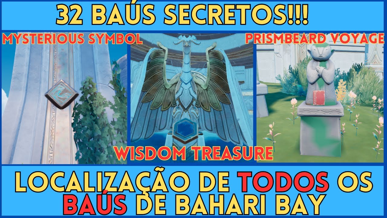 Localização de Todos os báus de Bahari - Prismbeard - Wisdom ...