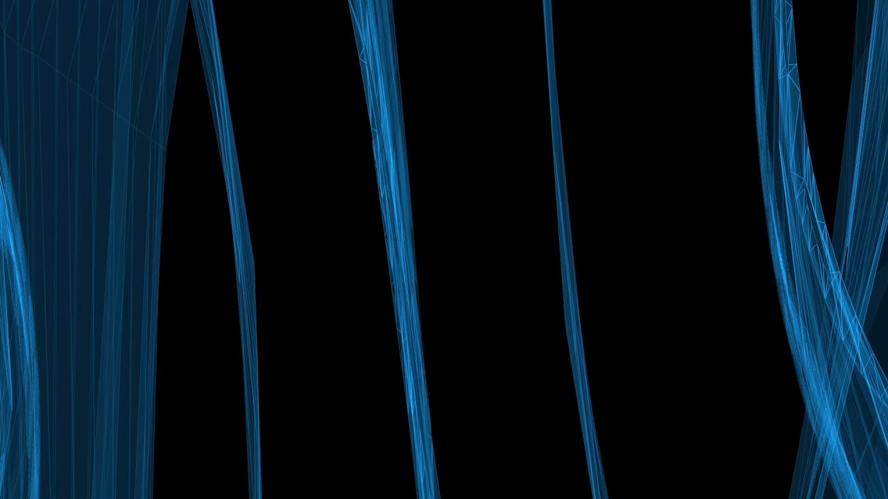 Club Visuals 1140 - Blue Ribbons Animated Background Video Loop HD ...