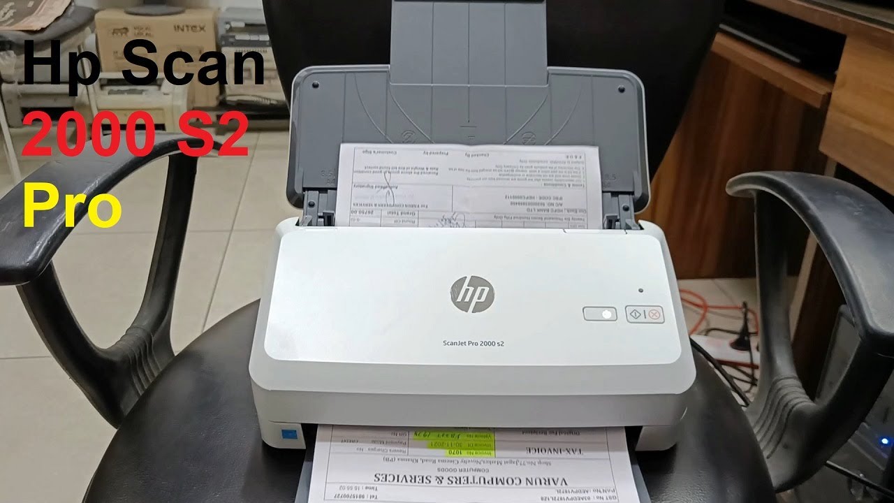 Hp Scanjet High Speed Scanner || 50 Pages Scan only 70 Seconds Unboxing ...