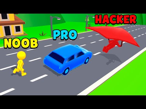 NOOB vs PRO vs HACKER - Shape-shifting