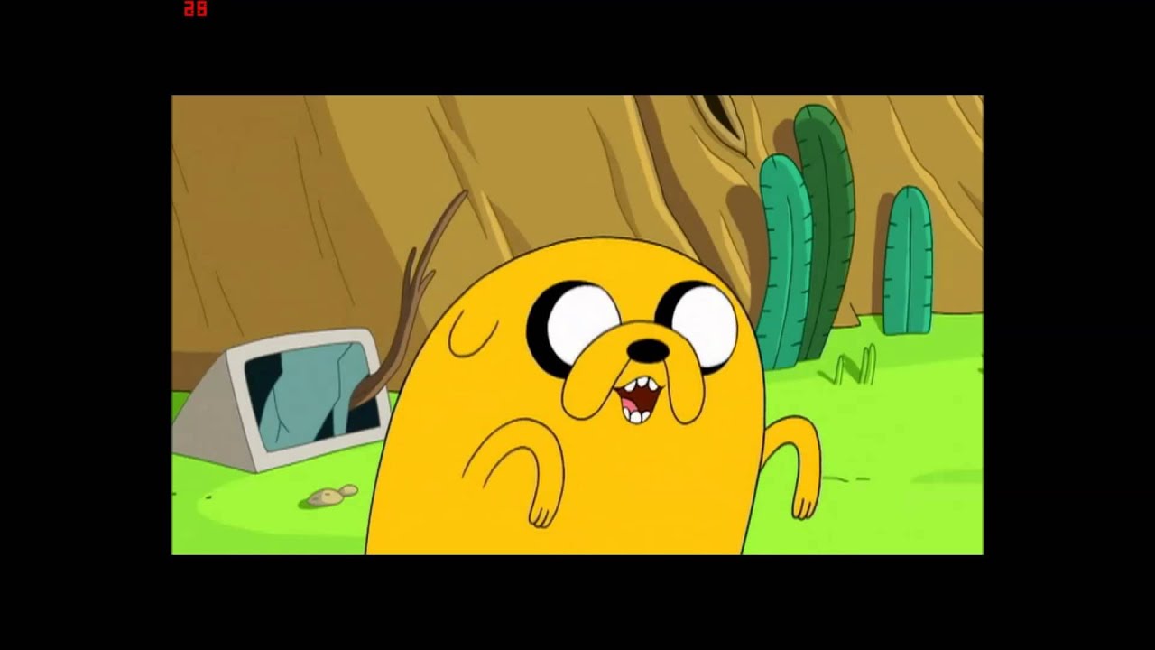 Jake the Dog Laughing at his own Joke - YouTube