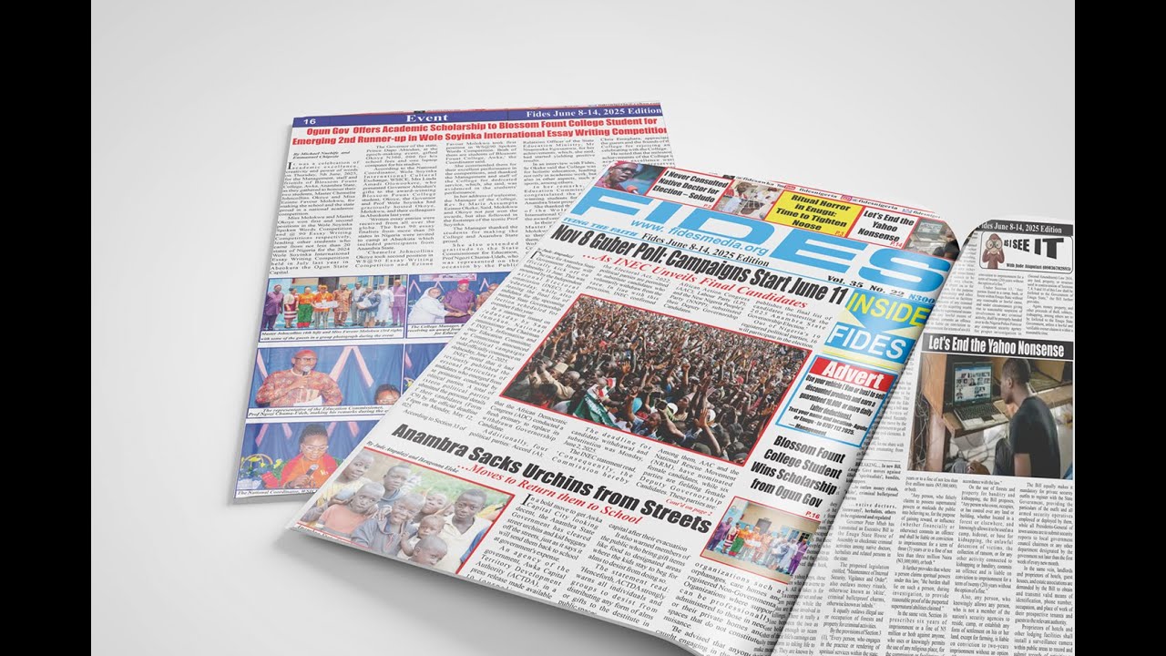 FIDES NEWS | FLASH Fides Newspaper| - YouTube