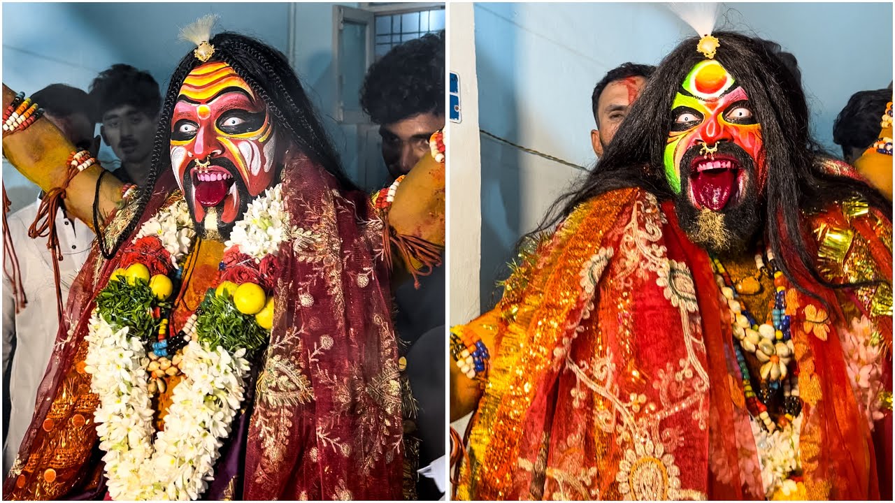 Potharaj Grand Entry | Rohit Bangaru Potharaj Superb Dance | Bonalu ...
