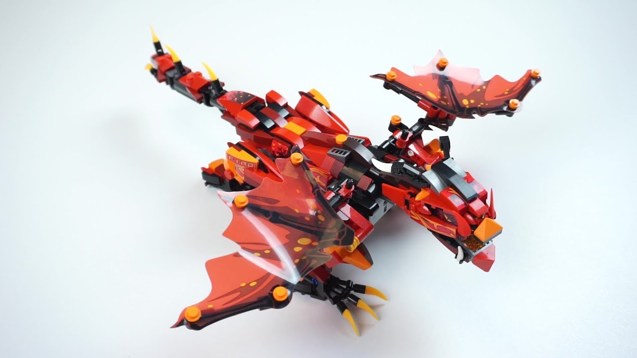 Let´s Build LEGO Ninjago Kai´s Red Dragon - YouTube