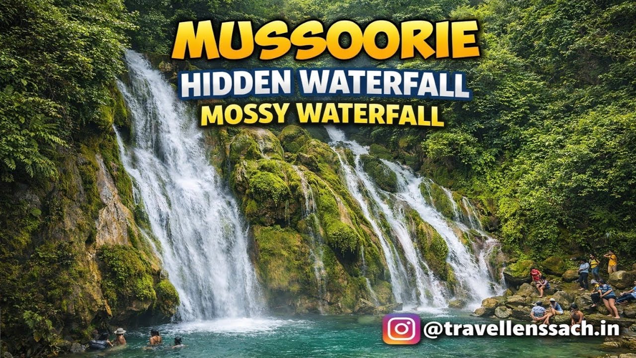 Mossy Falls Mussoorie – Hidden Waterfall Near Barloganj💦Must-Visit ...