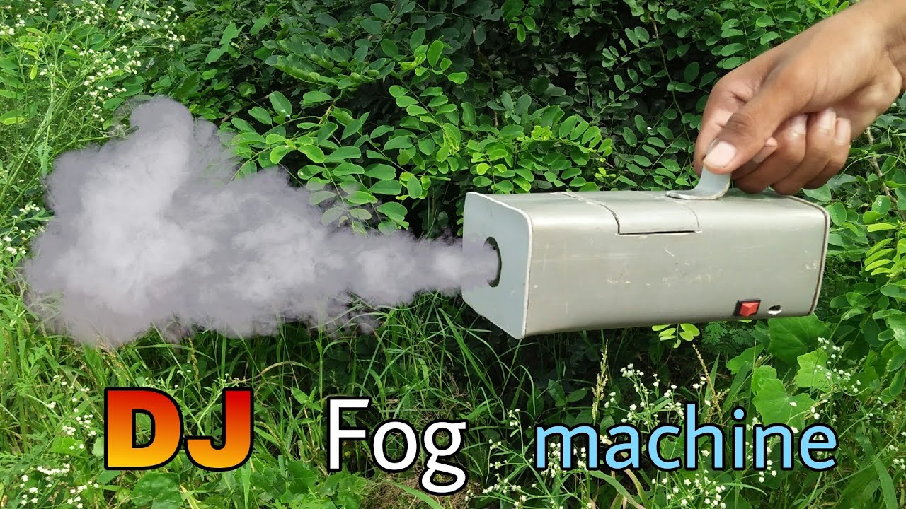 How to make DJ Fog Machine at home | DJ FOG MACHINE - YouTube