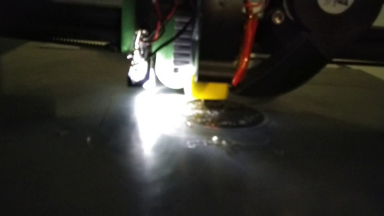 print lighting Tevo tornado/éclairage plateau sur tevo tornado - YouTube