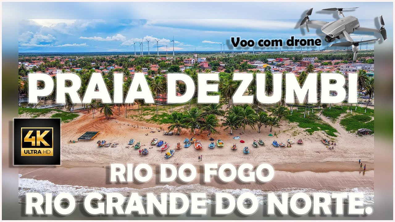 PRAIA DE ZUMBI RIO DO FOGO RN - YouTube