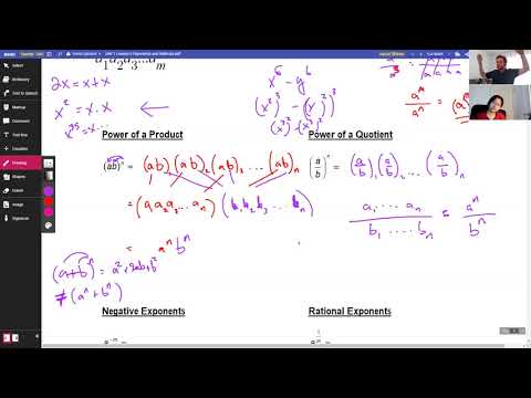 Precalculus /// Unit 1 Lesson 6 Exponents and Radicals - YouTube