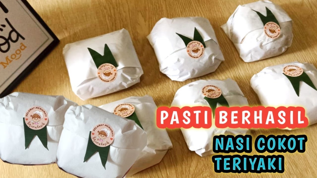 RESEP NASI COKOT TERIYAKI | LAKU BANGET JUALAN INI - YouTube