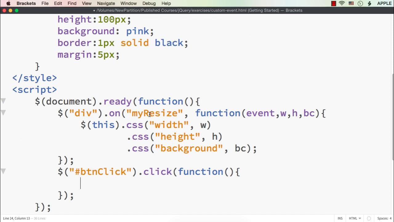 jQuery Custom Event: Build A Traffic Signal using Custom Events - Part 1 | on() & trigger ...