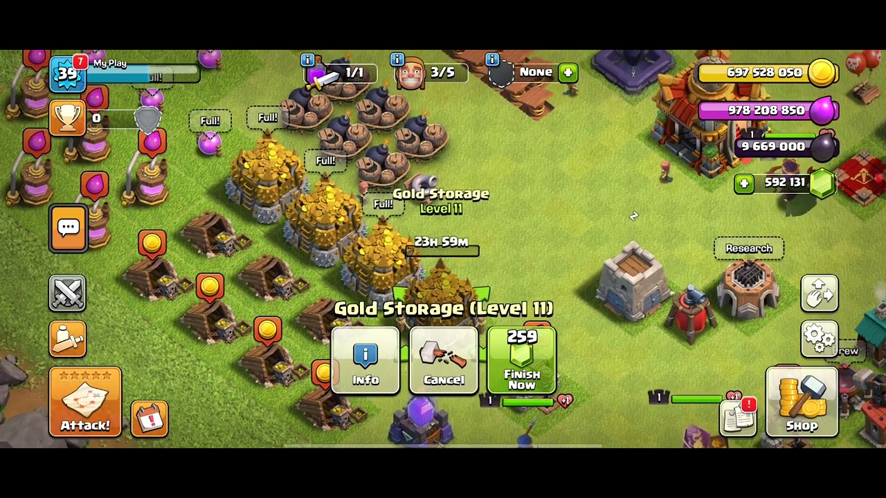 coc coins gold - YouTube