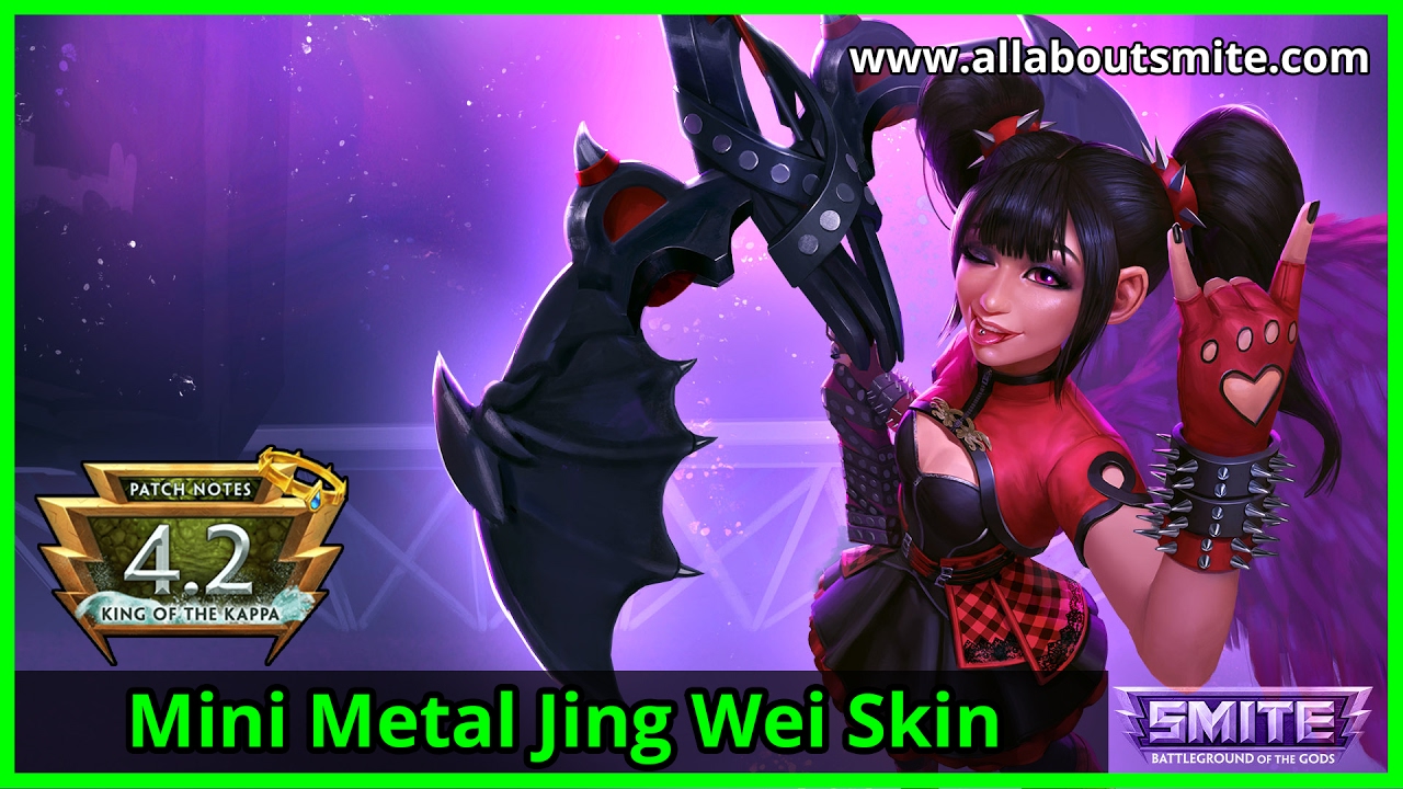 Smite: Mini Metal Jing Wei (Skin Spotlight) | allaboutsmite - YouTube