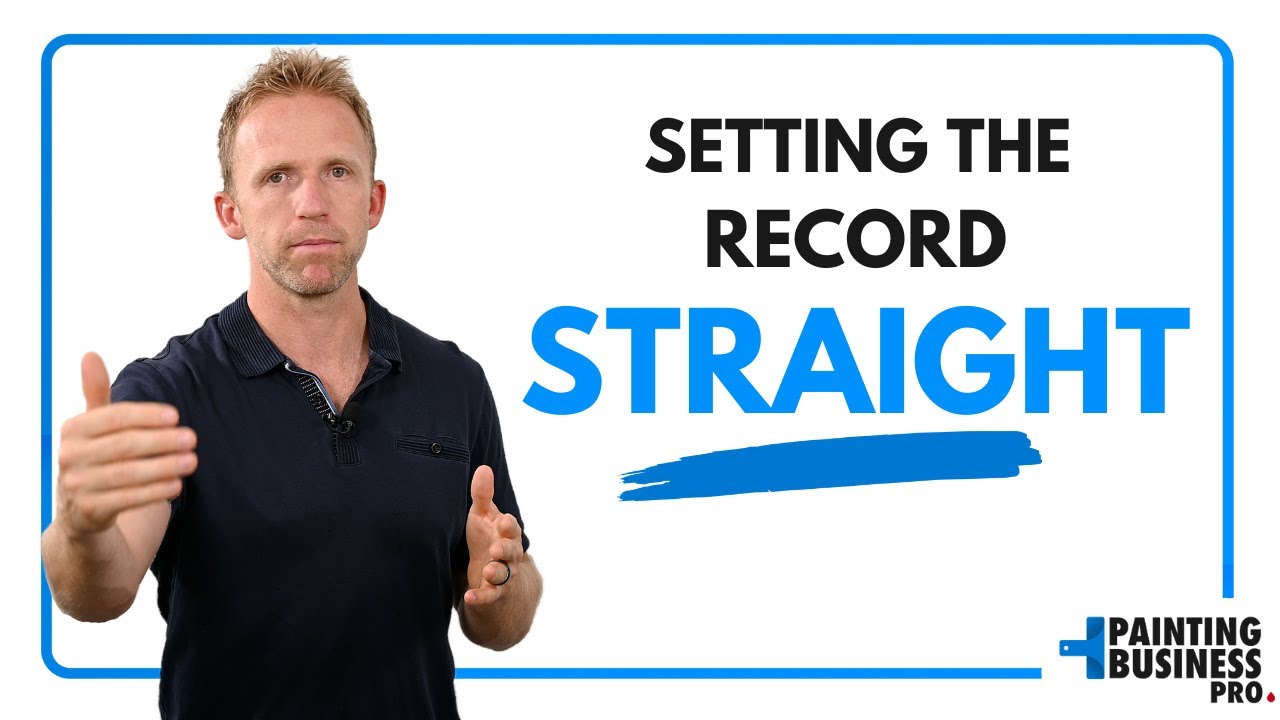 Setting the Record Straight - YouTube