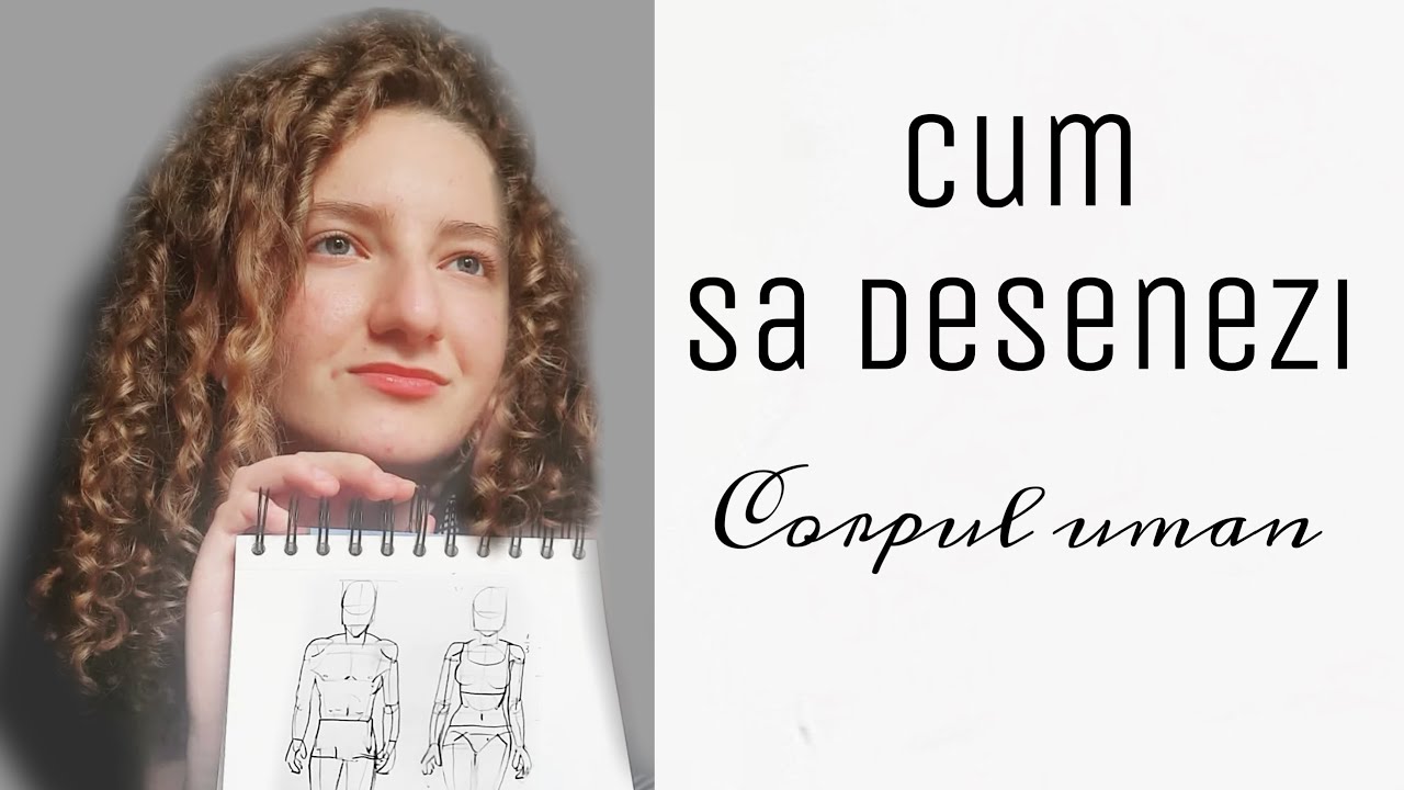 Tutorial PAS CU PAS cum sa desenezi corpul uman - YouTube