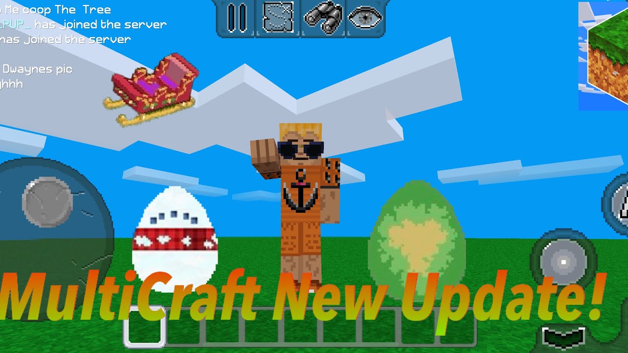 MultiCraft New Update, Christmas Sleigh And More! - YouTube