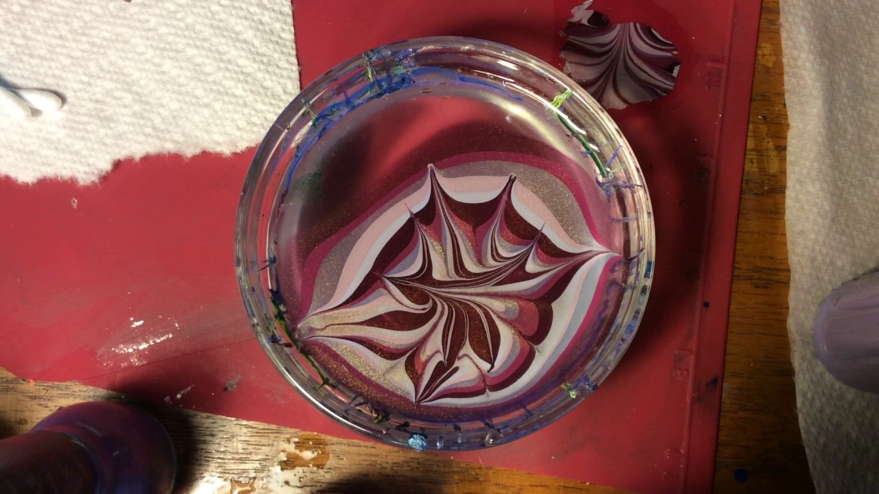 WATER MARBLE STAMPING??!! How to use a stamper to guarantee a beautiful ...