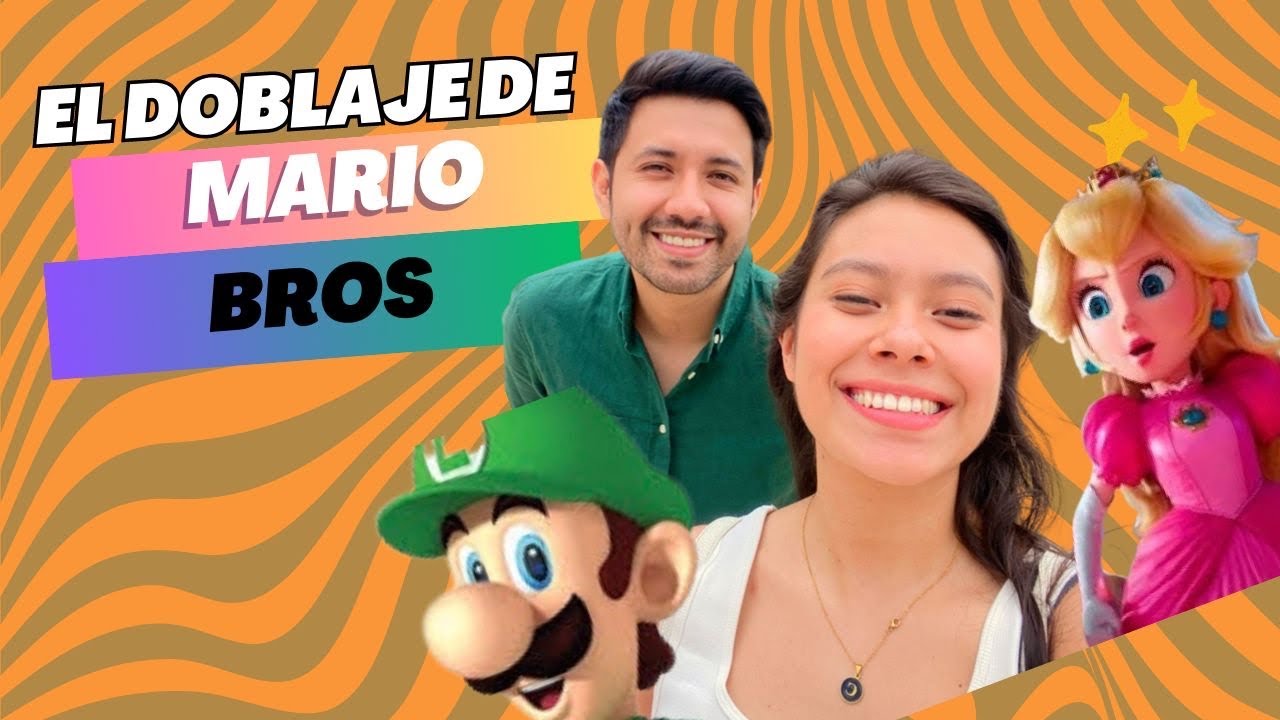Ale Pilar y Robe Salguero I El Doblaje de Mario Bros I El Dubbcast ...