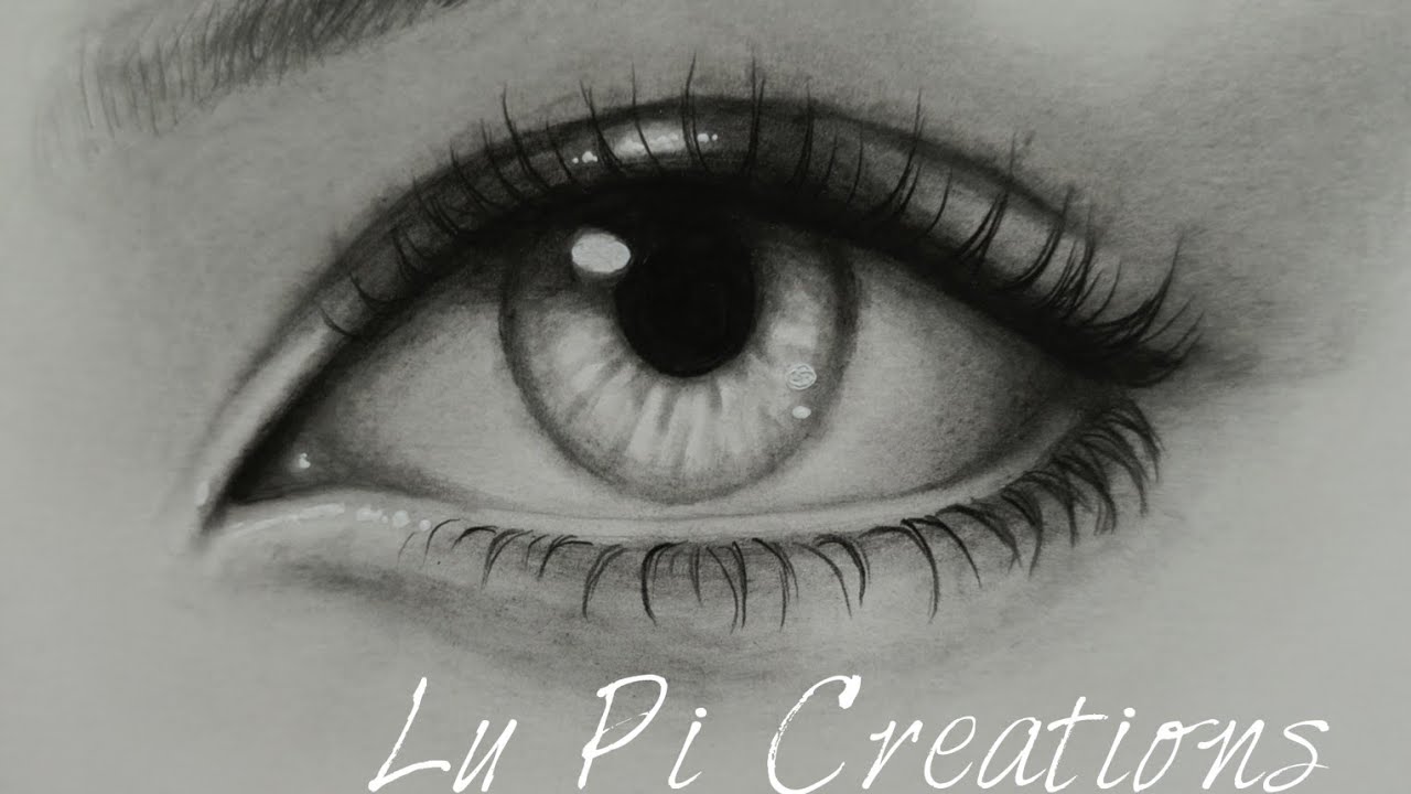 Come disegnare un occhio realistico, ombreggiature e sfumature | Tutorial disegno passo dopo ...