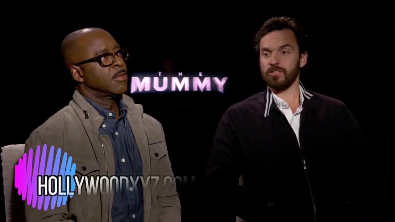 Courteny B Vance Jake Johnson The Mummy Full Interview - YouTube
