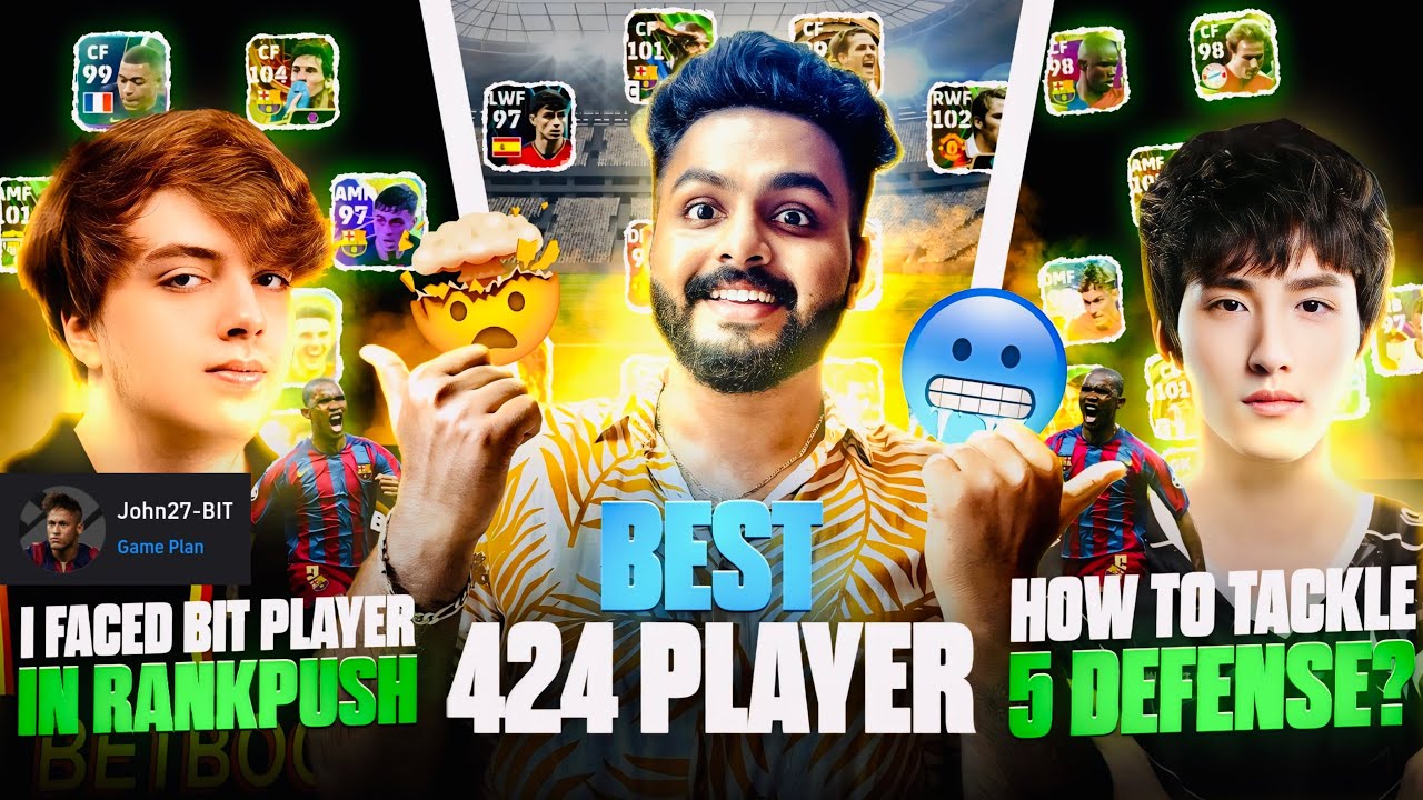 DO YOU HATE 5 AT THE BACK OPPONENT 424 MASTER 🆚 BIT PLAYER 5 DEFENSE💀 ...
