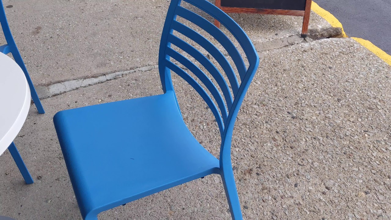 Blue chair - YouTube