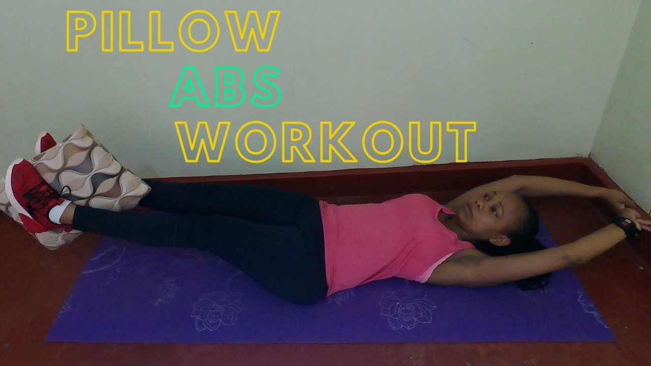 PILLOW ABS WORKOUT // Follow Along - YouTube